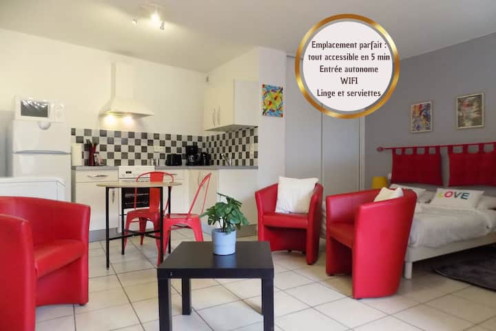 Studio Revy 4 : Cosy & ÉQuipé – Proche Thermes - Löhne, Allemagne