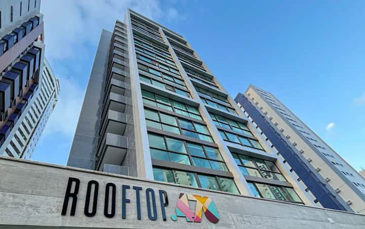 Flat Em Boa Viagem - Rooftop470 - Recife