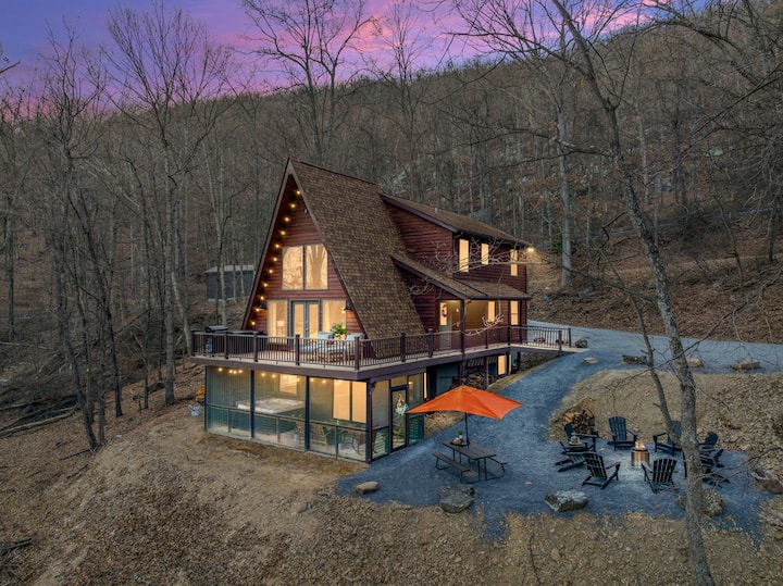 Wow Your Family~luxe Cabin+close To Town+gameroom - Berkeley Springs, WV
