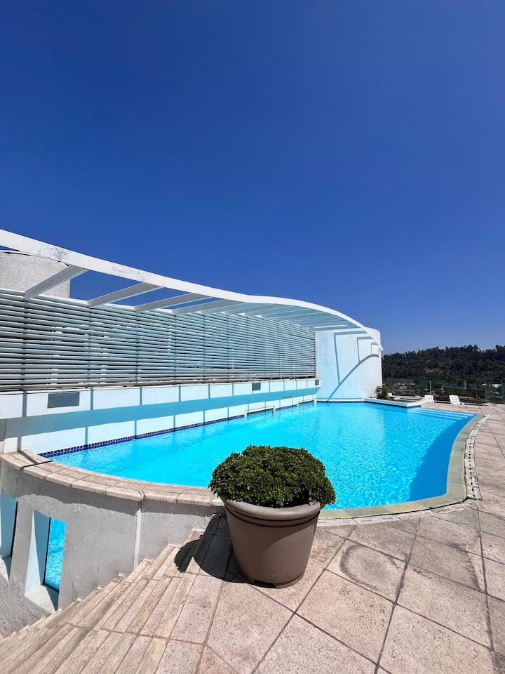 Moderno Con Piscina, Cerca Del Costanera Y Metro - Providencia