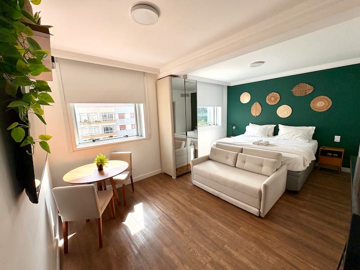 Lindo Flat C/ Garagem - Hotel Quality Oscar Freire - São Paulo