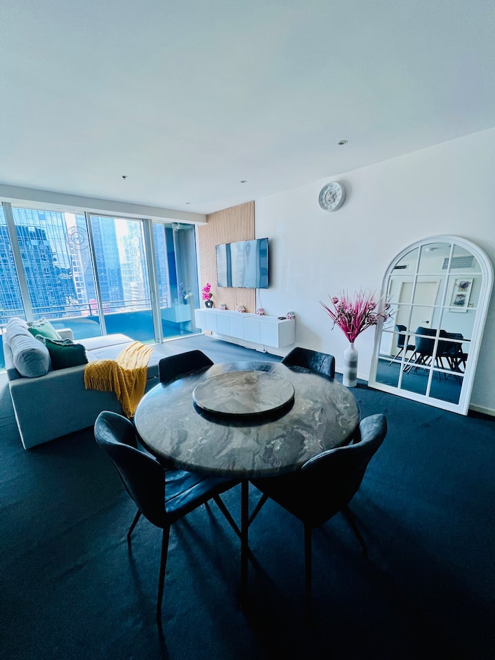 Entire 2br Apt1 Min Walk To Southern Cross Station - Melbourne