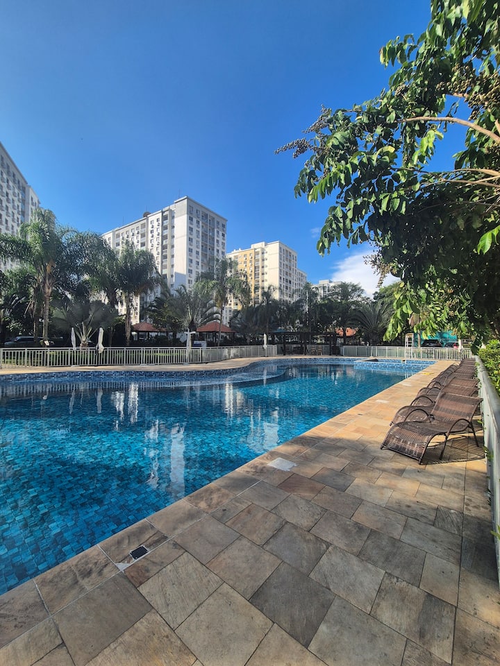 Apto Na Barra Olímpica Completo Com Estacionamento - Rio de Janeiro