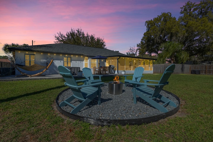 Ocala Starlit Family Retreat (Hot Tub / Fire Pit) - Ocala, FL