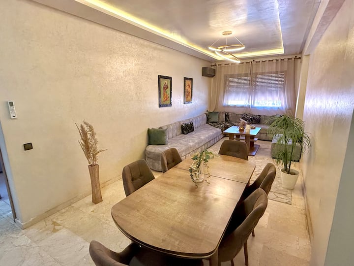 Appartement Confort Guéliz– 2 Ch • Piscine • Fibre - Marrakech