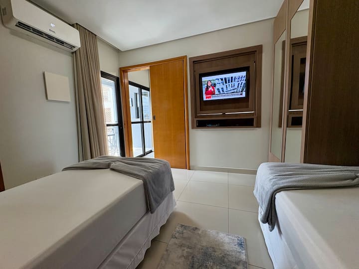 #20 Flat Executivo Luxo Vista Local A+ Alto Padrão - Goiânia