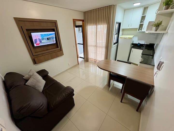 #20 Flat Executivo Luxo Vista Local A+ Alto Padrão - Goiânia
