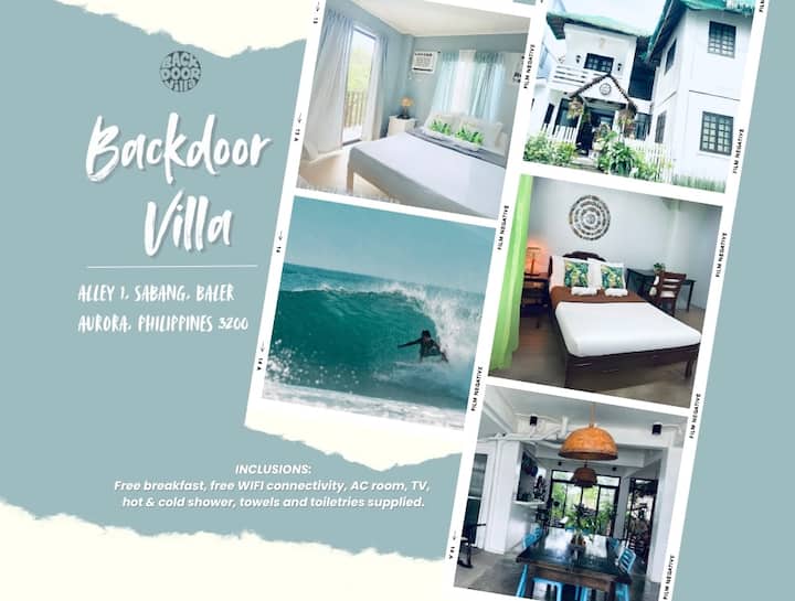 Backdoor Villa - Baler