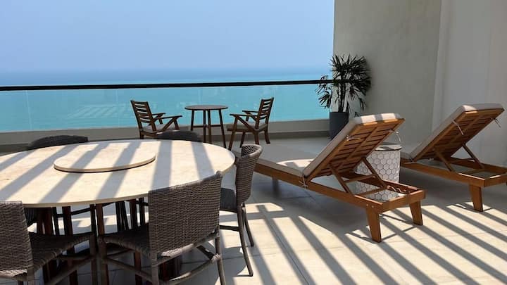 Lujoso Penthouse De 2 Pisos En Velamar  Oceanfront - Tampico