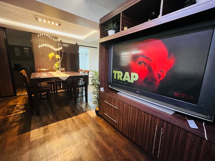 Spacious 3br With Huge Tv, Near Bgc Makati Airport - Taguig