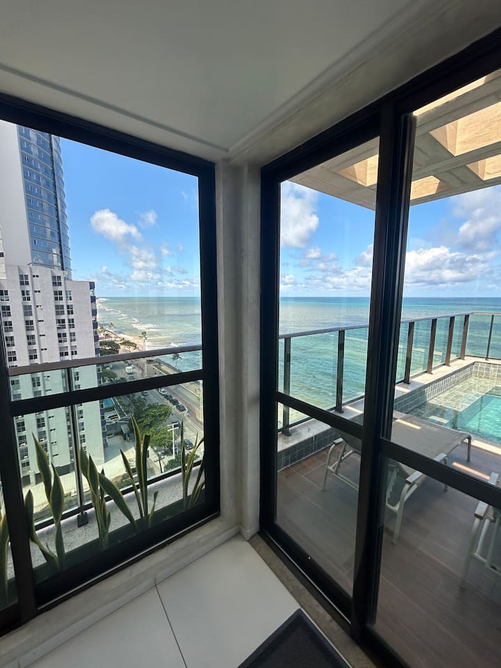 Studio C/ Varanda Beira-mar(bv) - Boa Viagem