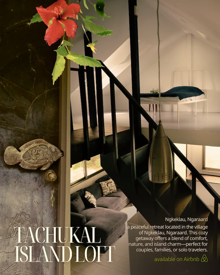 Tachukal Beach Loft By The Sea. - Palaos