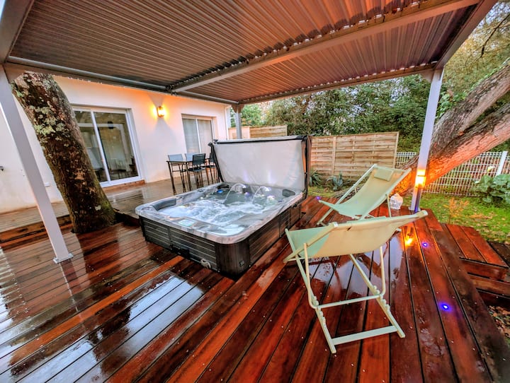 Maison 4 P Avec Jacuzzi, Vue Sur Vignes - Blaye
