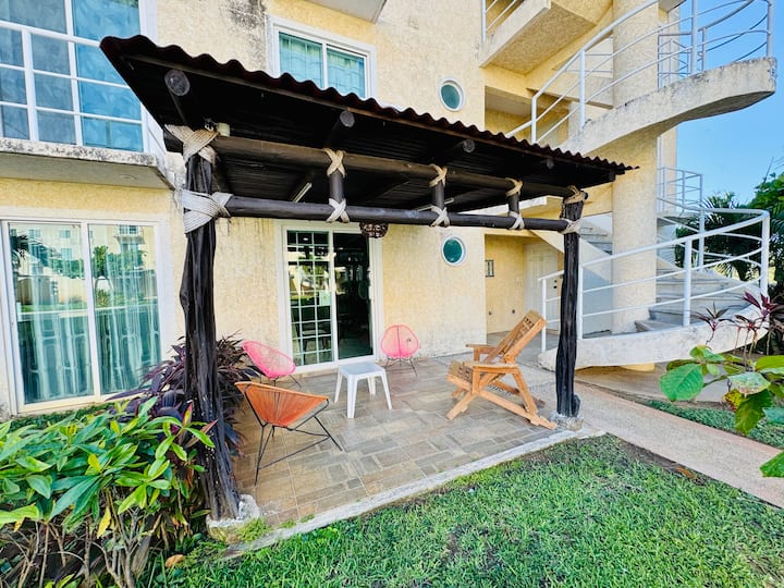 Departamento En Planta Baja Marina Diamante - Acapulco de Juárez