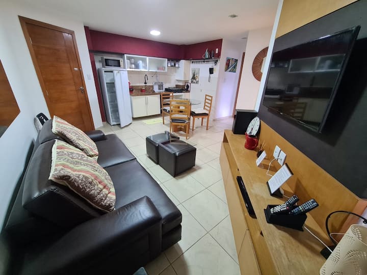 Flat Com Piscina E Churrasqueira Na Cobertura - Natal