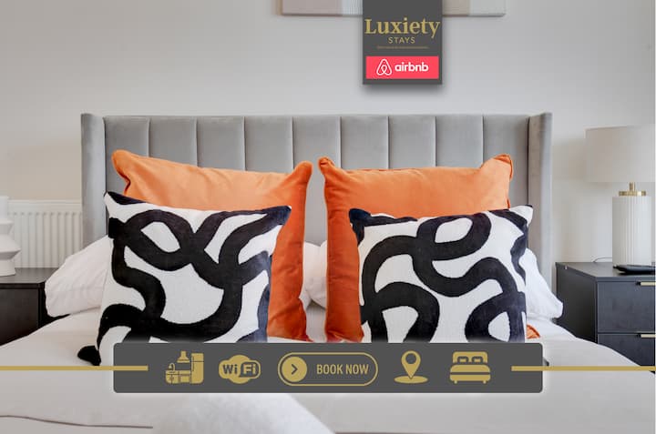 Chic & Stunning Studio City Centre - Luxiety Stays - Southend-on-Sea