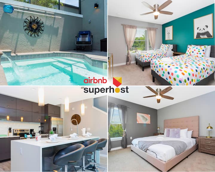 Dream Stay Near Magic Of Disney: 4bd W/ Pool&bbq! - Kissimmee