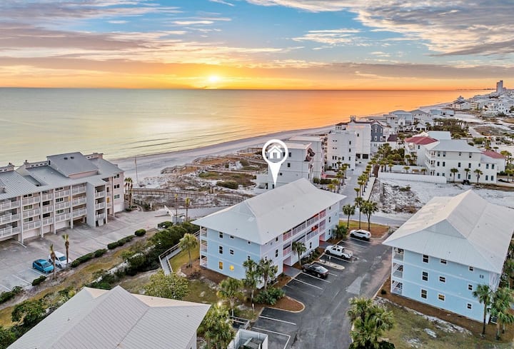 New 2br/2ba - Gulf Views Steps To Gulf Sleeps 6 - Alys Beach, FL