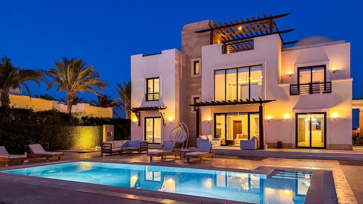 Luxe Heated Pool Villa, + Nanny Room! Ancientsands - Egypt