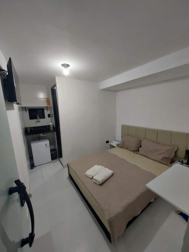 Flat Caverna Da Praia, 50 Metros Do Mar
Suíte 6 - Recreio dos Bandeirantes