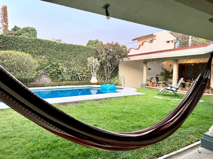 Date Una Escapada! Casa Con Alberca Climatizada - Cuernavaca