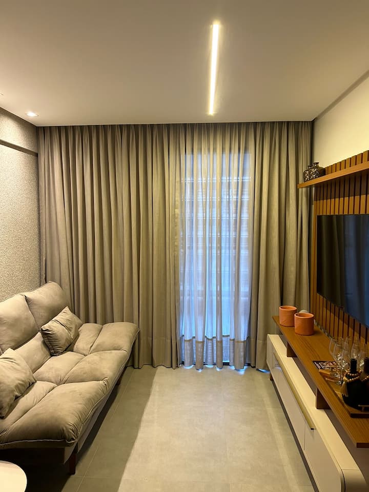 Apart Coral Park Com Vista Para O Mar - Ilhéus