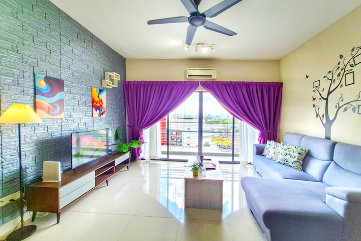 Comfy Family&work Stay @ Setiawalk•pfcc•ioi•lrt - Puchong
