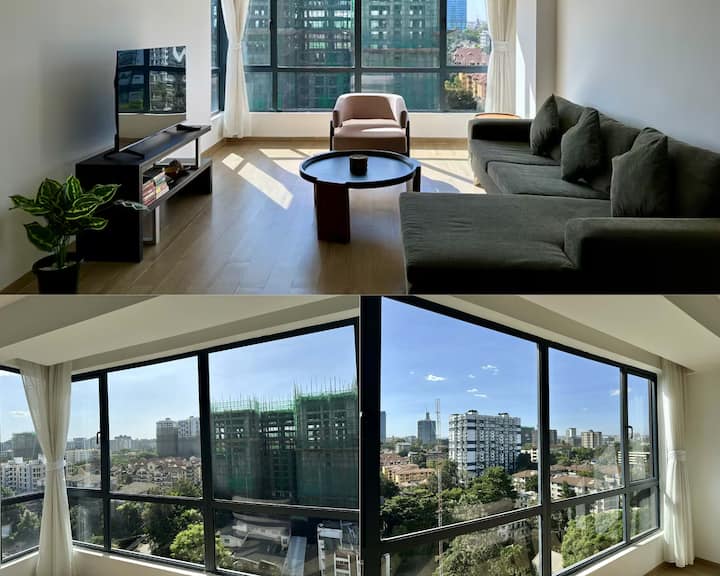 Bright & Stylish 2br Apartment With Pool & Gym - Nairobi