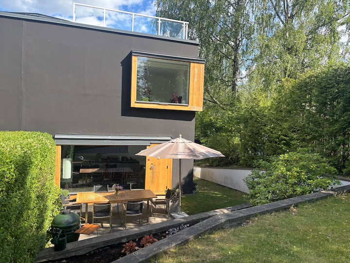 Modern House With A Sunny Roof Top - Stockholm