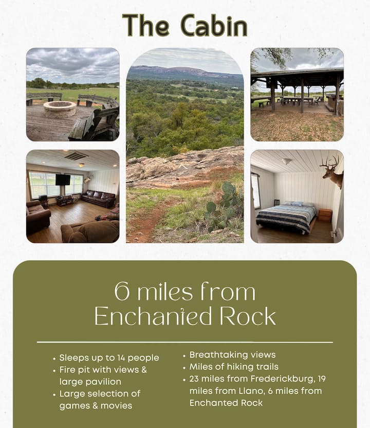 The Cabin - Enchanted Rock State Natural Area, Fredericksburg