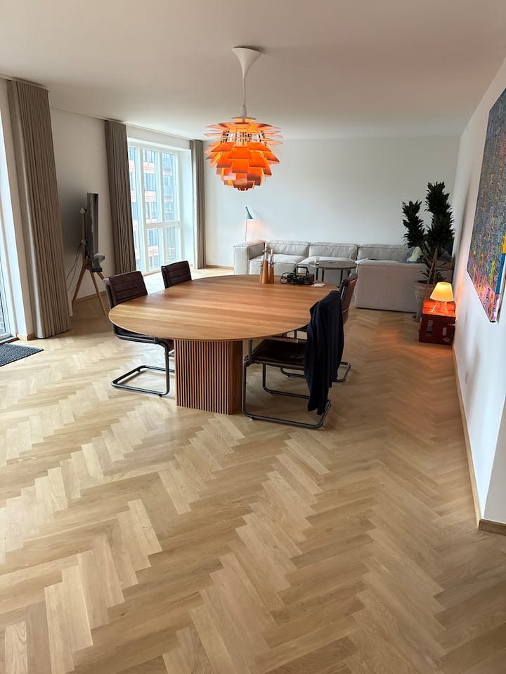 Penthouse Med Solrig Altan - Copenhague