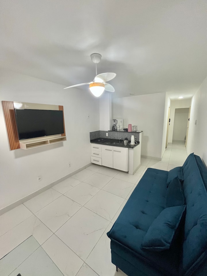 Quarto E Sala Com Terraço - Copacabana