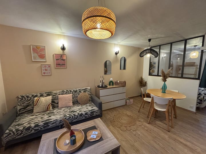 Cocooning, Baignoire, Clim, Wifi, Plages, Parking - Martigues