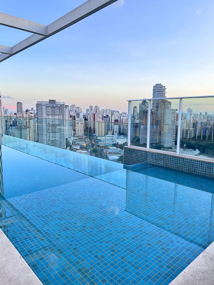 Apt Amplo No Bueno C/ar, Vaga E A 800m Do Shopping - Goiânia