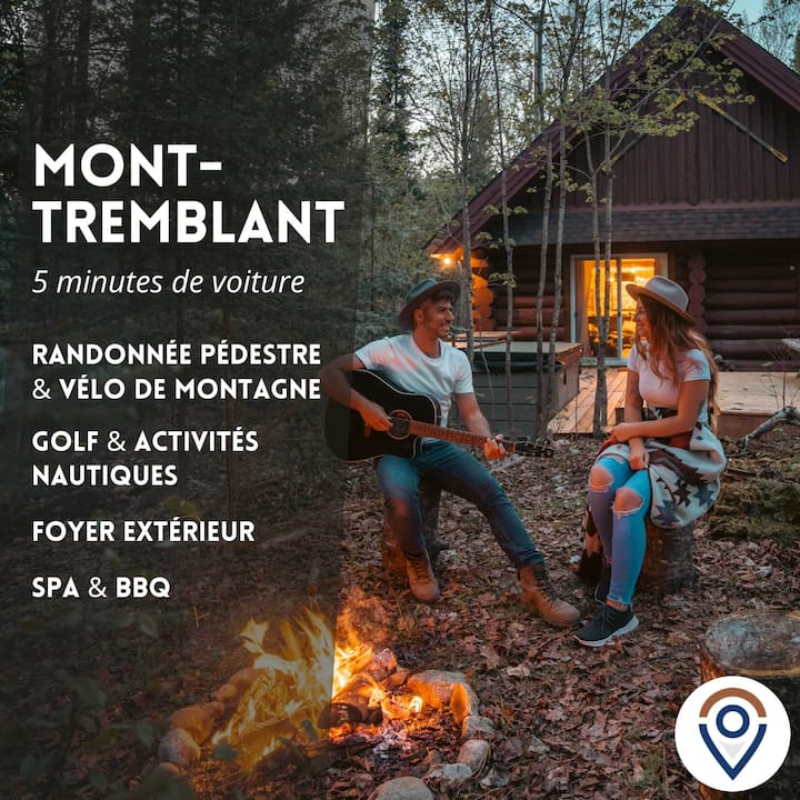 Chalet Bois Rond Avec Spa - 3 Min De Tremblant - Mont-Tremblant