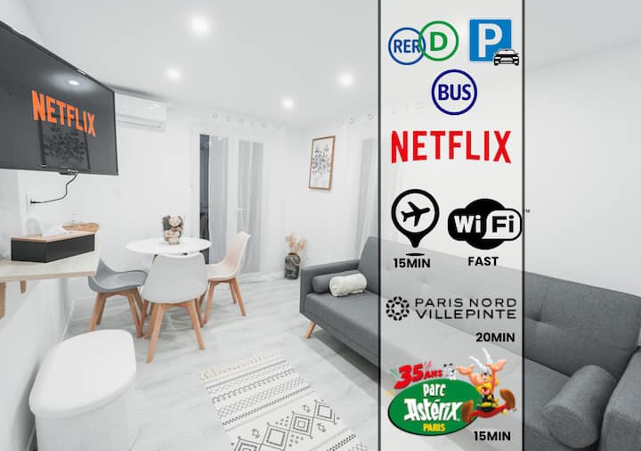 •Confort & ÉLégance Près De Cdg• - Goussainville