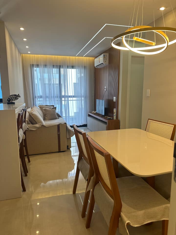 Apartamento 500m Da Praia, Moderno,enxoval E Vaga. - Recreio dos Bandeirantes