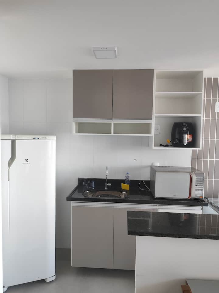 2 Quartos Novíssimo à Quadra Mar R1003 - Vila Velha