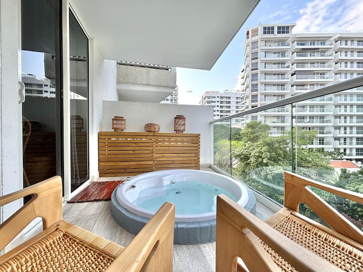 Luxury |Boho-chic |Jacuzzi| Dominique - Cartagena das Índias