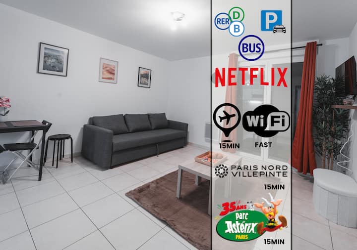 •Douceur & Détente Près De Cdg• - La Mer de Sable