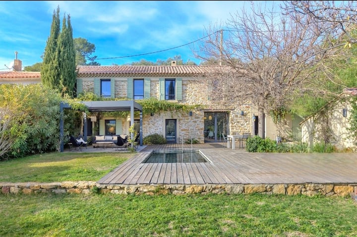 Bastide Côté Sud  Avec Dépendance + Piscine - Saint-Cyr-sur-Mer