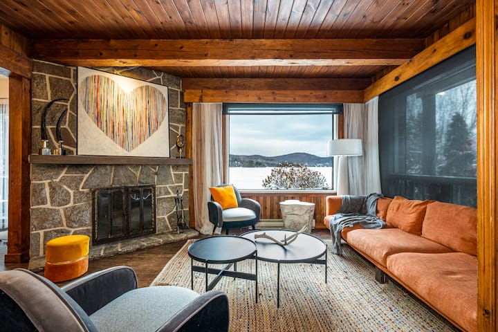 Lakefront - 7 Bd/spa/fireplace/mont-tremblant - Mont-Tremblant