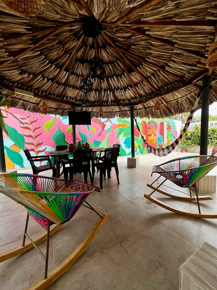 Casa En Barrio Prado Con Patio Y Quiosco - Barranquilla