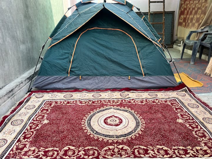 Romantic Cozy Tent With Hammock And Big Cooler… - Kanpur