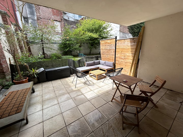 Appartement Terrasse Central - Lille