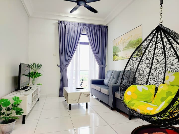 Platino 2br 2-5 Pax, Netflix, 1 Min Paradigm Mall - Skudai