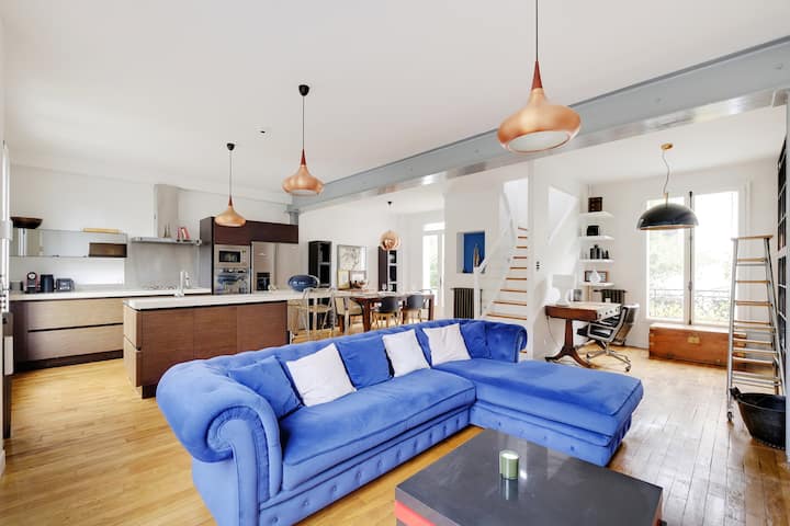 Maison Avec Jardin - 4br-7p- Asnières-sur-seine - Asnières-sur-Seine