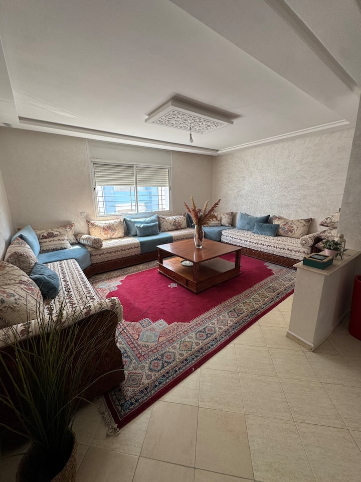 Appart 100m² à Côté De La Plage - Temara