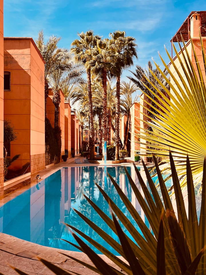 Riad Adam - Confort - Clim - Piscine - Rooftop - Maroc