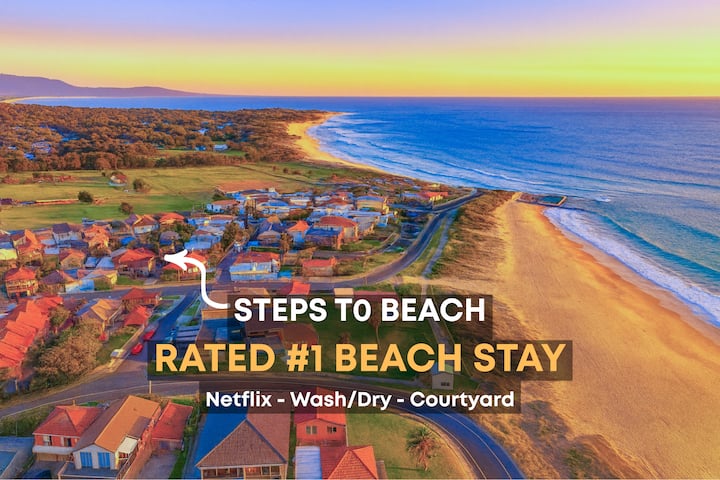 Sea Smell | 50m To Beach | Courtyard | Calm Vibe - Wollongong